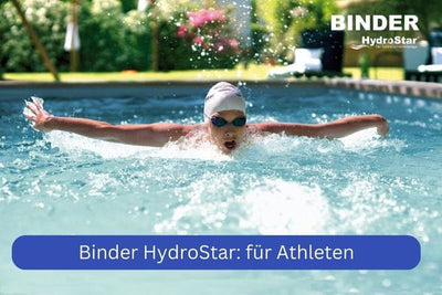 Binder HydroStar: Turbinenbetriebene Gegenstromanlage zum Festeinbau