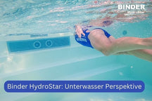 Binder HydroStar: Turbinenbetriebene Gegenstromanlage zum Festeinbau