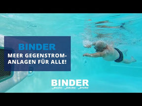 Binder HydroStar: Turbinenbetriebene Gegenstromanlage zum Festeinbau